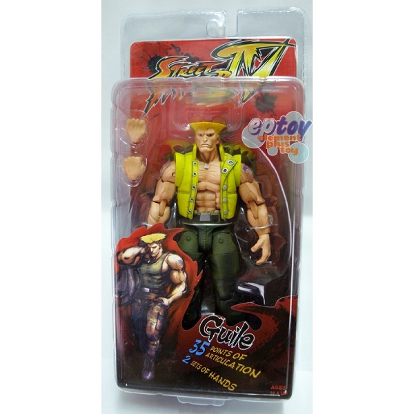 FIGURA NECA STREET FIGHTER IV GUILE EXCLUSIVO 18 CM | Generación X